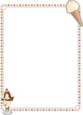 Customize 17+ Ice Cream Sundae Menu Borders - MustHaveMenus