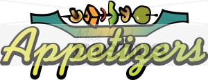 Appetizer Plate Shish Kabob | Food Word Art