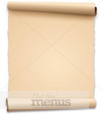 Realistic Scroll Background | Scroll Menu Background