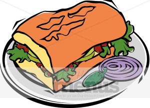 Torta Clip Art | Mexican Food Clipart