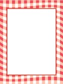 Customize 17+ Red Checks Menu Borders - MustHaveMenus
