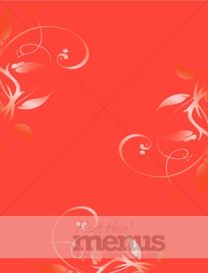 Red Brocade Menu Backgrounds | Menu Backgrounds