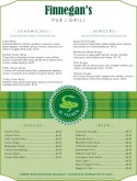 Irish Menu, Irish Pub Menus, Irish Menu Template - MustHaveMenus