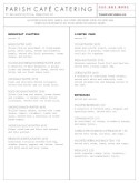 Catering Menu Templates and Designs - MustHaveMenus