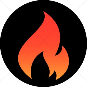 Fire Menu Icon | Menu Labels
