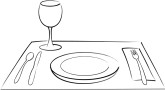 Customize 15+ Table Setting Clip Art and Menu Graphics - MustHaveMenus