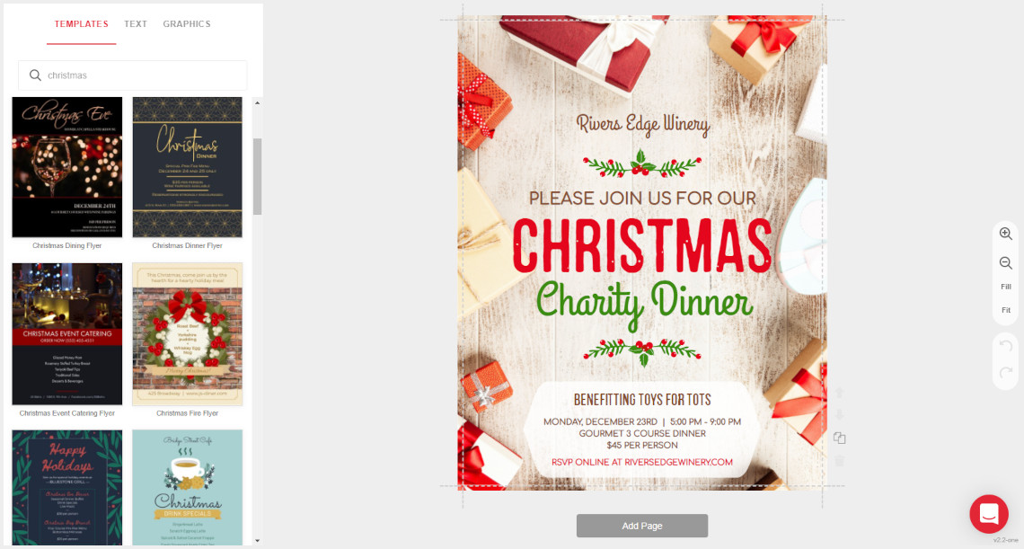 Design Christmas Flyers for Restaurants - MustHaveMenus
