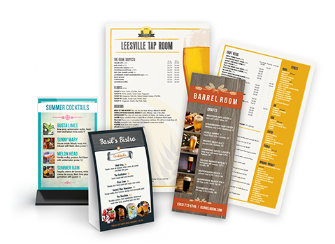 Bar Menu Template, Bar Menu Design - MustHaveMenus